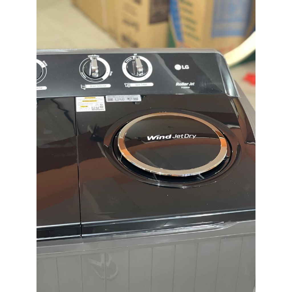 LG 15kg Twin Tub Washing Machine (New Model) Model: P1500RTW | Shopee ...