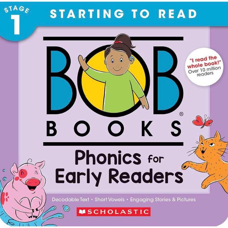 Bob Books - Phonics for Early Readers Box Set | Phonics, Ages 4 and up ...