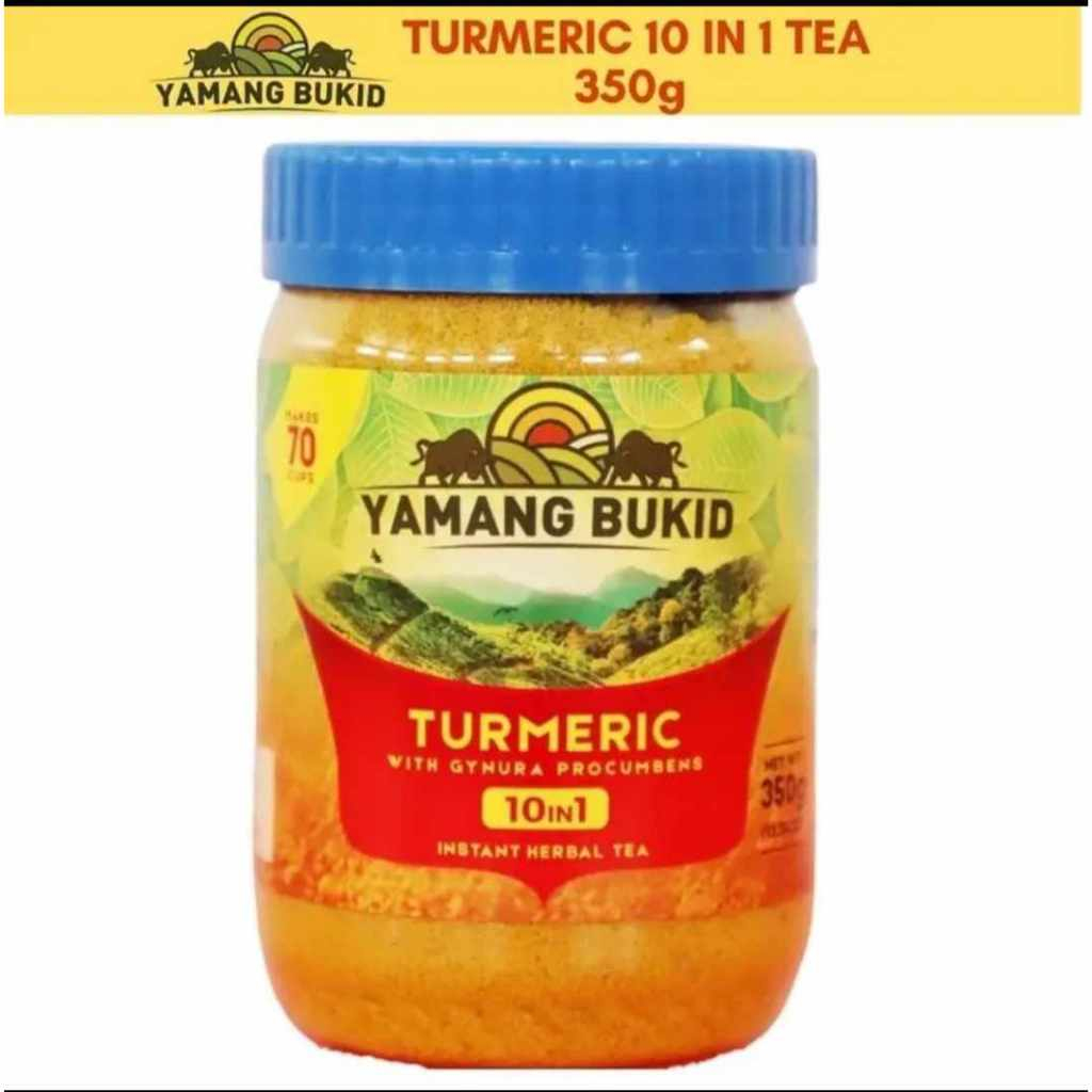 100% Authentic Yamang Bukid Turmeric Powder 10 in 1 Herbal Tea All ...