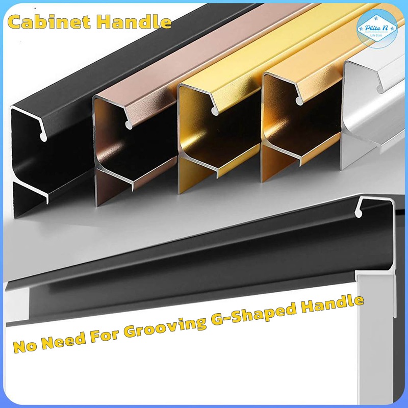 Cabinet Door Knob Aluminum Cabinet Handle Wardrobe Door Handle G Type ...