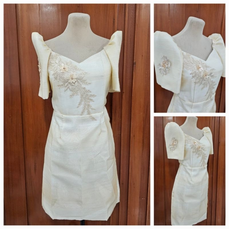 modern mistiza sleeve dress FD 06 FD 07 pang ninang,mother gown ...