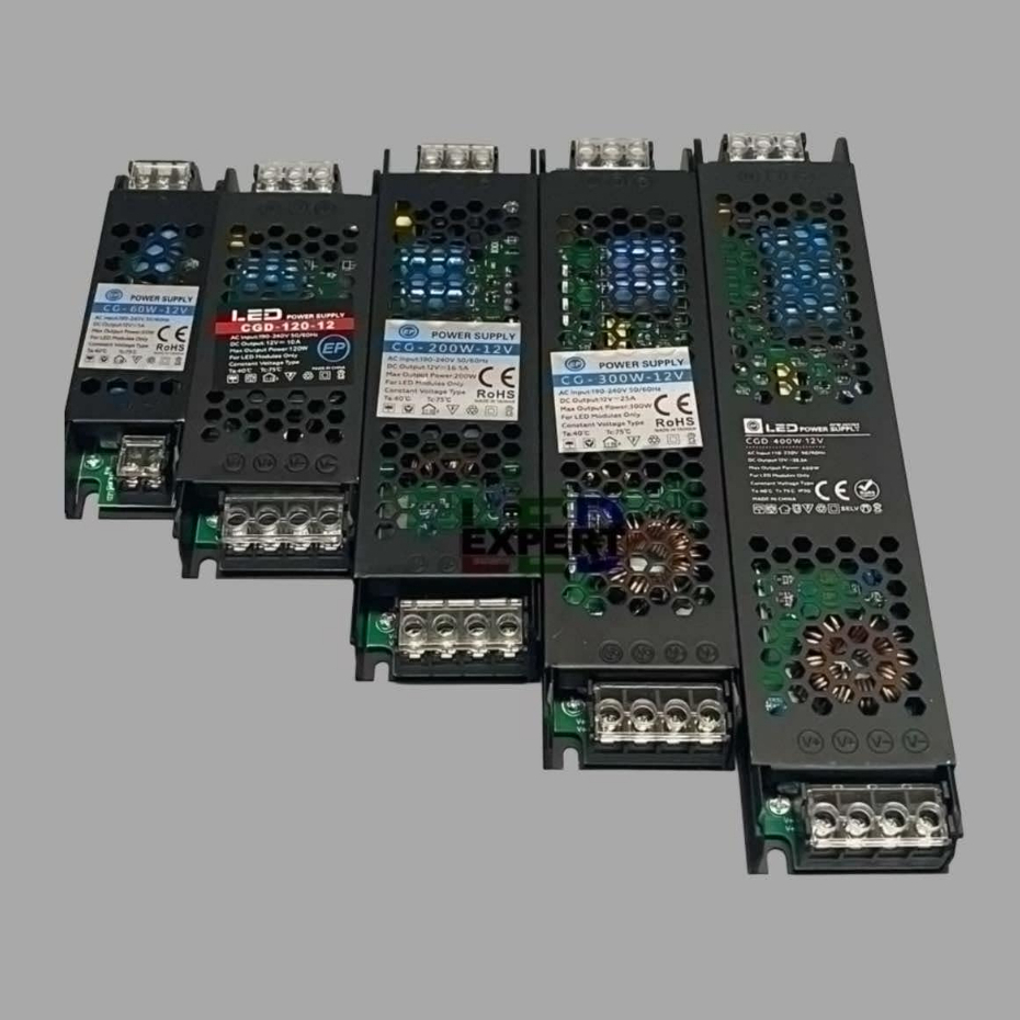 Slim type Power Supply or transformer Ac-input 220v DC-output 12v for ...