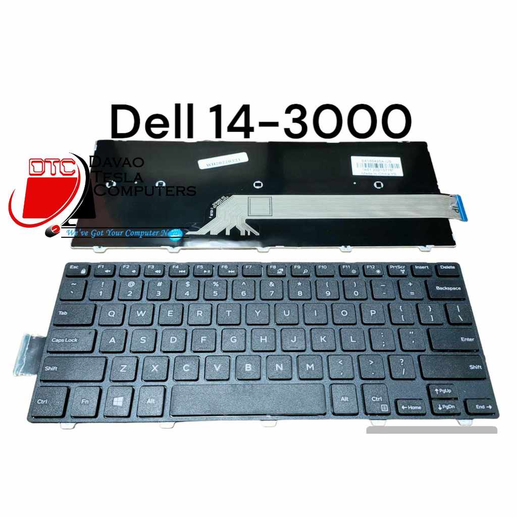 Dell 14-3000 Keyboard Replacement – 6-Month Warranty | Shopee Philippines