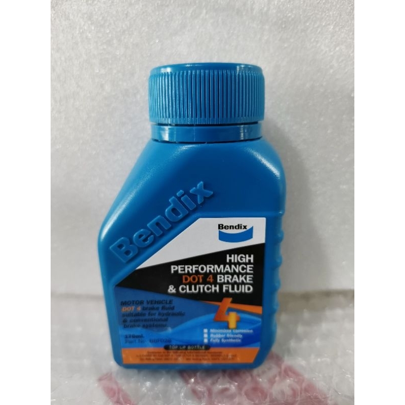 BENDIX DOT 4 BRAKE AND CLUTCH FLUID 170ml UNIVERSAL | Shopee Philippines