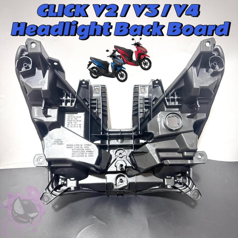 HEADLIGHT BACK BOARD FOR HONDA CLICK V2 / CLICK V3 / CLICK V4 / CLICK ...