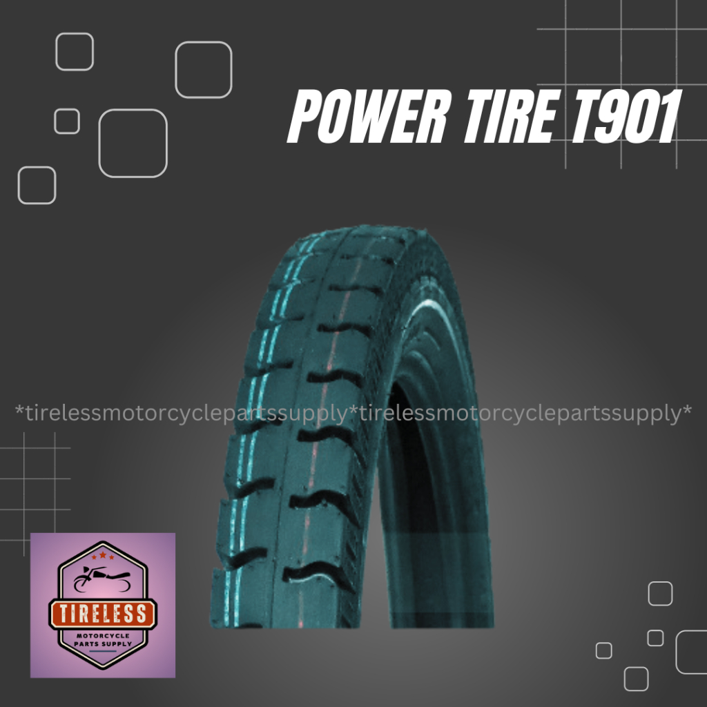Power Tire T901 8 P.R. Titan Motorcycle Tire | Shopee Philippines