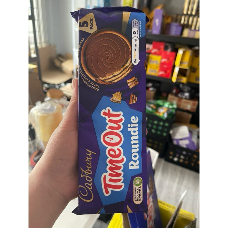 Cadbury Time Out Rounds (5packs inside) 150g | Shopee Philippines