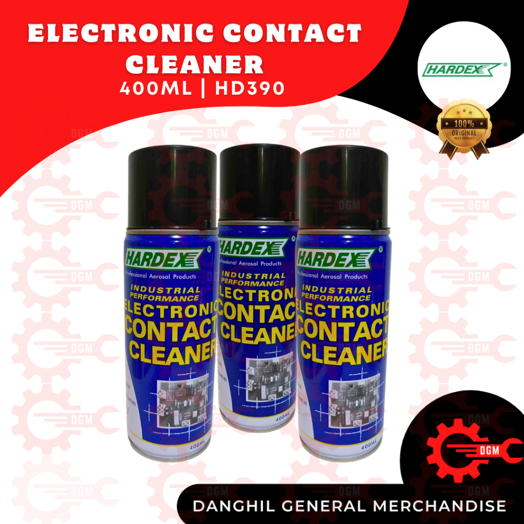 HARDEX Electronic Contact Cleaner 400ml (HD390) | Shopee Philippines
