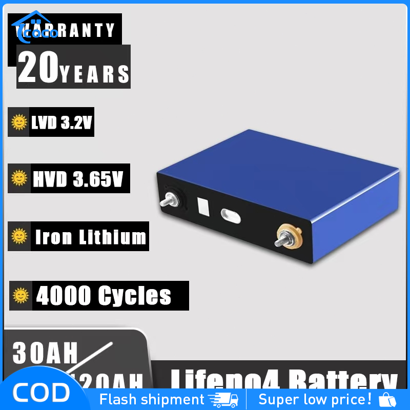 【30/52/120AH BYD/CATL Lifepo4 Battery】Great Power 3.2V Solar Prismatic LiFePO4 Lithium Ion ...