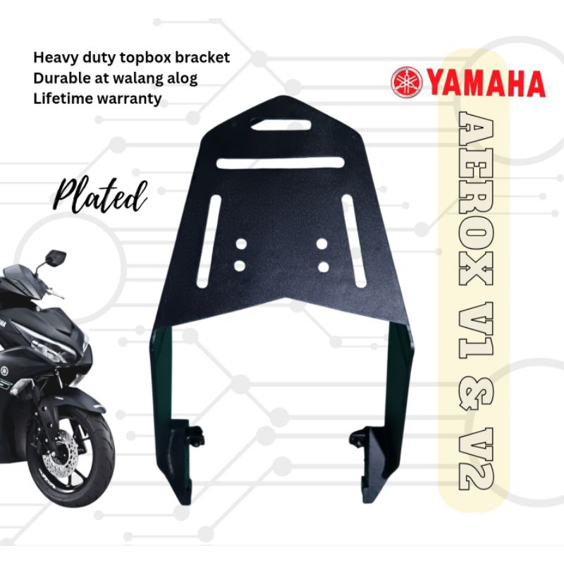 Yamaha Aerox 155 V1 & V2 Plated Topbox Bracket Heavy Duty | Shopee ...