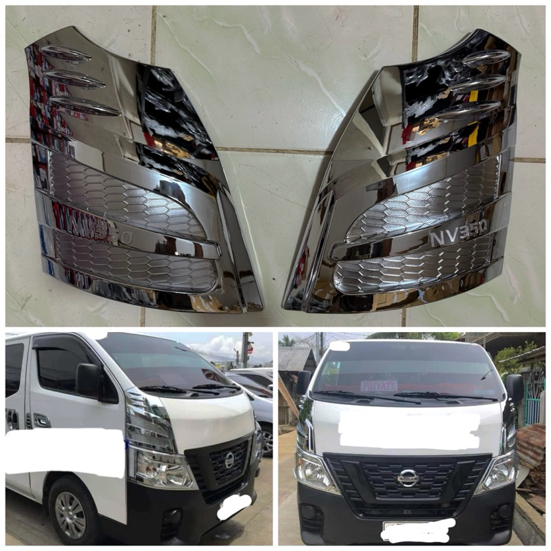 Nissan Urvan NV350 Premium 2014 - 2025 Smothing Panel Chrome | Shopee ...