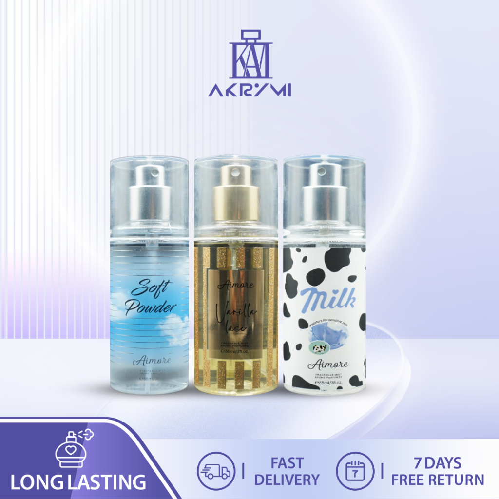 AKRYMI Aimore 88ml Softpowder Longlasting Perfume Cologne Scented Scent ...