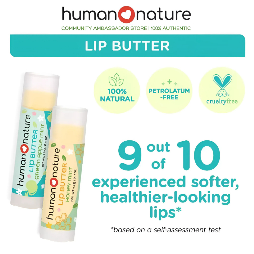 Human Nature Lip Butter 4.8g | Moisturize Dry Lips | Shopee Philippines