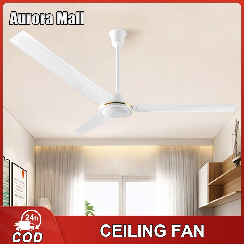Aurora Electric Ceiling Fan Big Size Heavy Duty Household Strong Wind ...