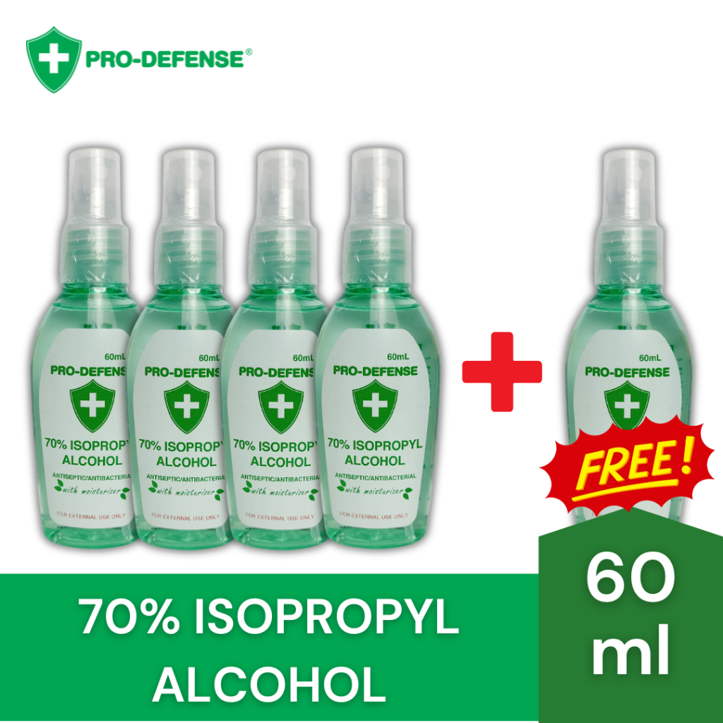 Pro-Defense 70% Isopropyl Alcohol Spray 60 ml | Shopee Philippines