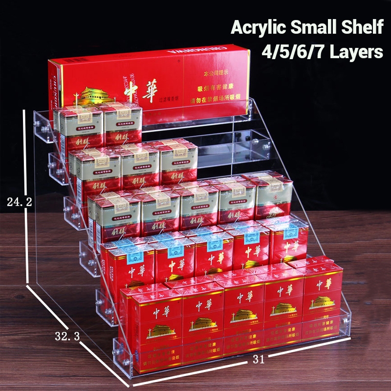 Cigarette Rack Supermarket Combined Tobacco Cabinet Multi-Layer Display ...