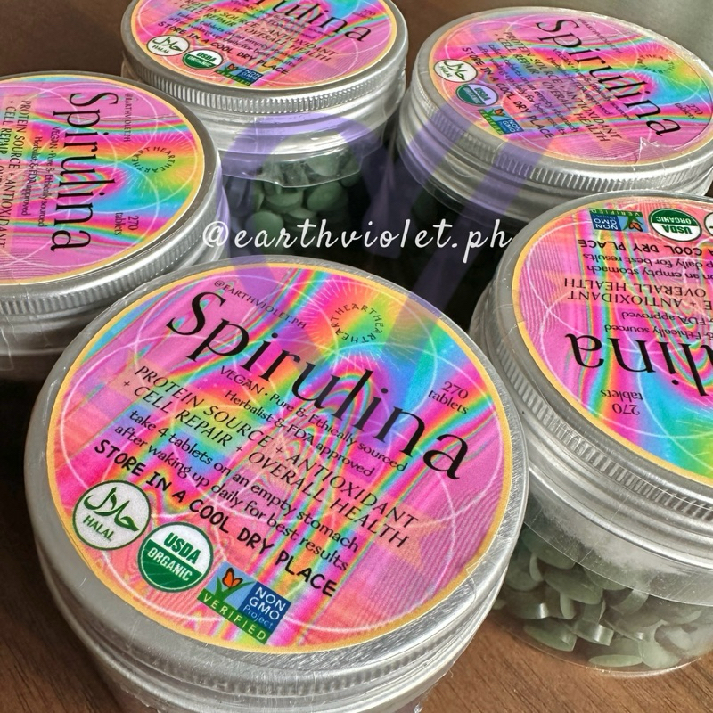 Medicinal Algae Purest SPIRULINA • HALAL Vegan, FDA, USDA Organic ...