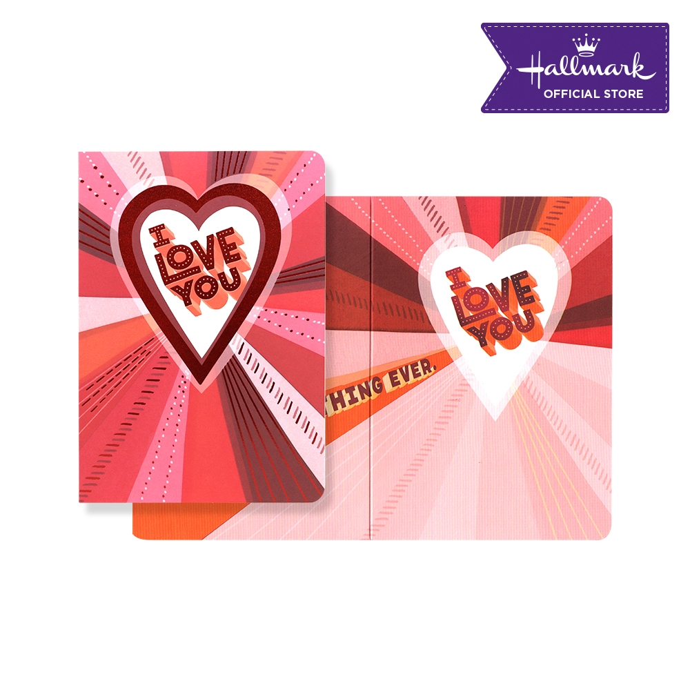 Hallmark Love Greeting Card (I Love You - A) with envelope 17cm x 12 cm ...