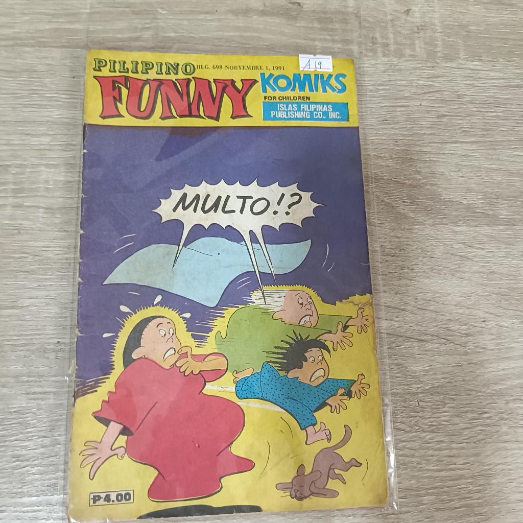 Funny Komiks #698 Nob 1, 1992 (grade 2.5) Niknok planet opdi eyps pitit ...