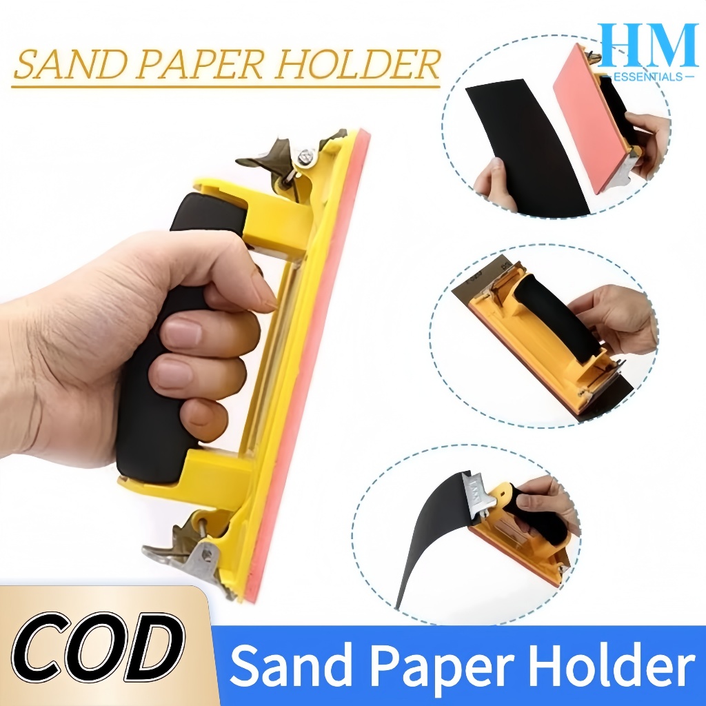 Handheld Sand Paper Holder Hand Tool Sanding & Polishing Wall And Floor ...