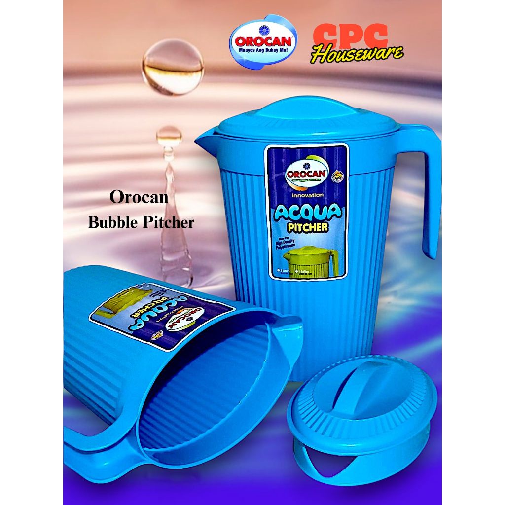 Orocan Bubble Pitcher/Pitsel/Water Container/Orocan High Quality Oval ...