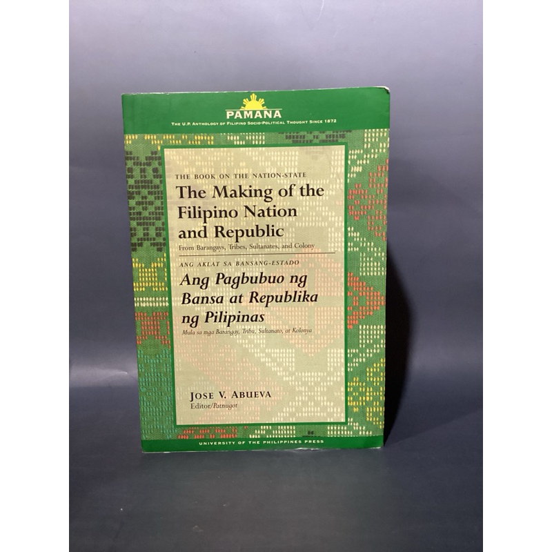 The Book of the Filipino Nation and Republic from Baranggys, Tribes ...