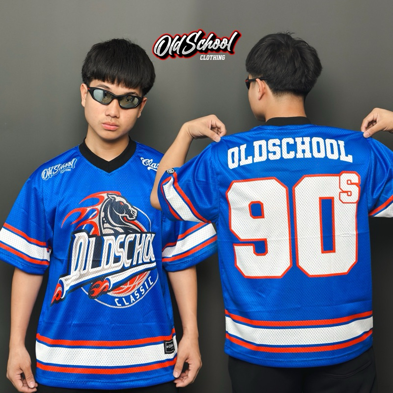 OLDSCHOOL PISTON 90s FOOTBALL MESH JERSEY PREMIUM QUALITY | Shopee ...