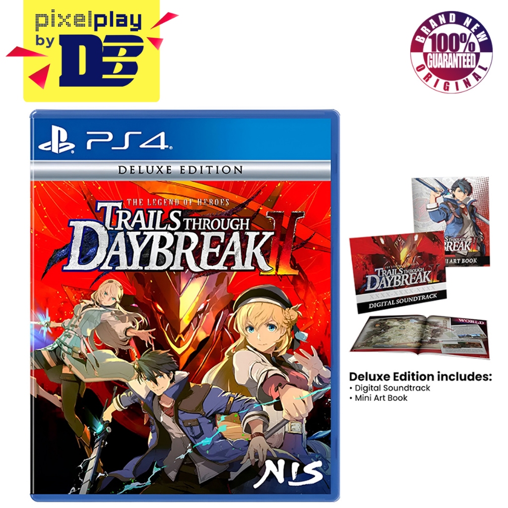 Playstation 4 The Legend Of Heroes Trails Through Daybreak II Deluxe ...