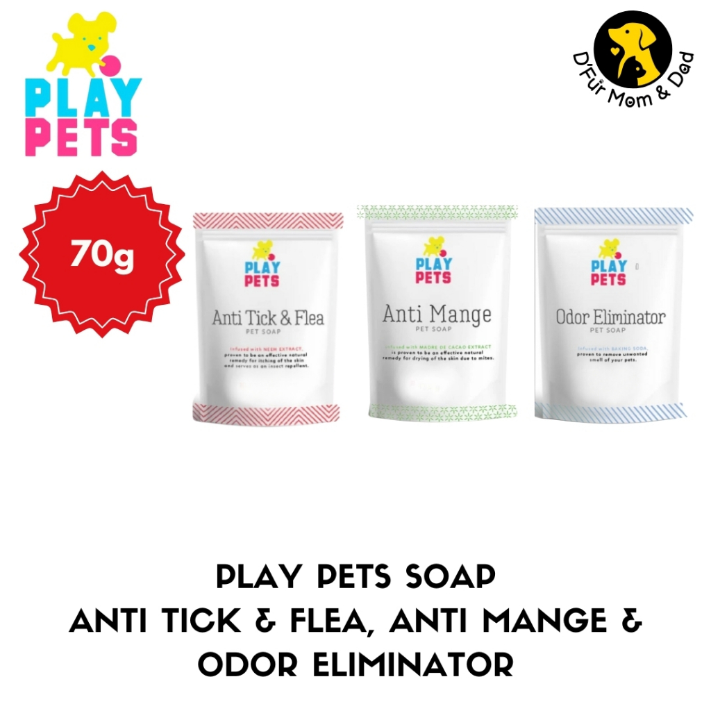 Play Pets Soap 70g (3 Variant) | Shopee Philippines