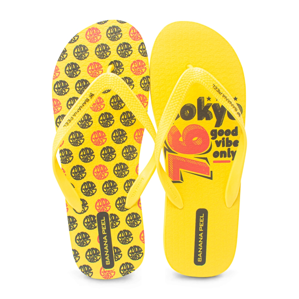 Banana Peel Flip Flops for Men: B. Culture - Yellow | Shopee Philippines