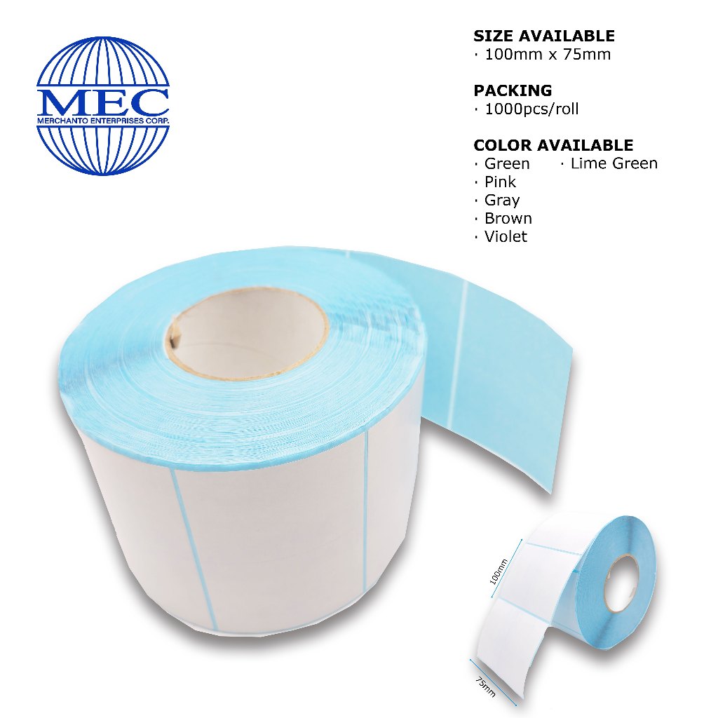 WHITE LABEL STICKER 100MM X 75MM | Shopee Philippines