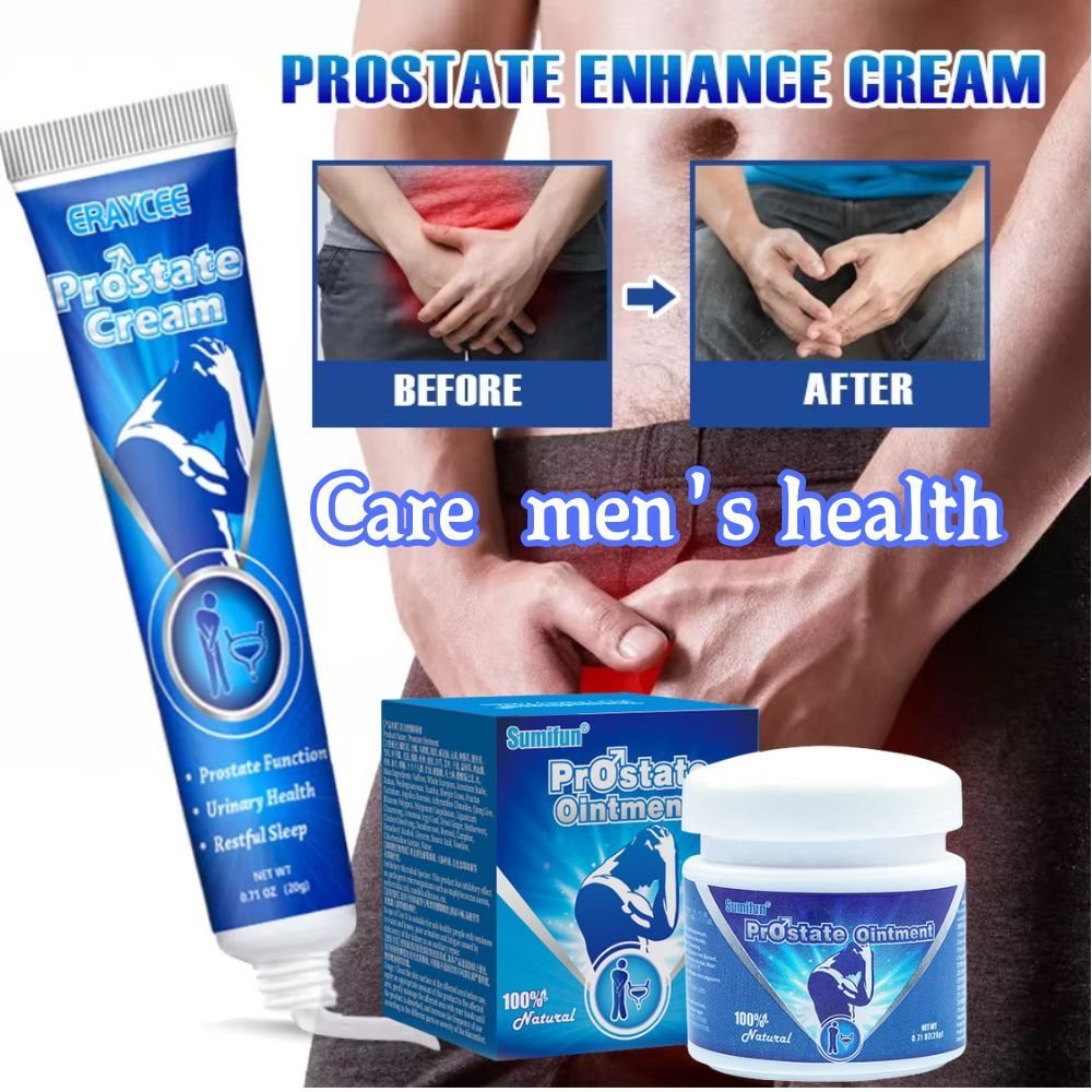 Prostate Treatment Cream Men Prostatic Disease Relieve Herbs Ointment Kidney Deficiency Bladder ...