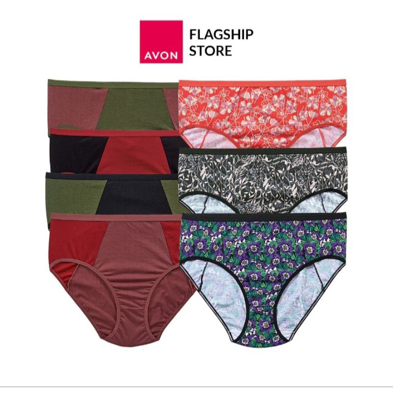 Avon Monroe 7in1 Hi-leg Maxi Panty Pack | Shopee Philippines