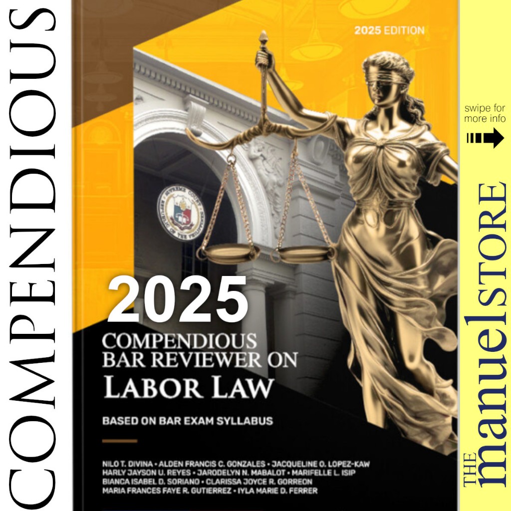 Compendious (2025) Labor Bar Reviewer on - with Dean Nilo Divina - Exam ...
