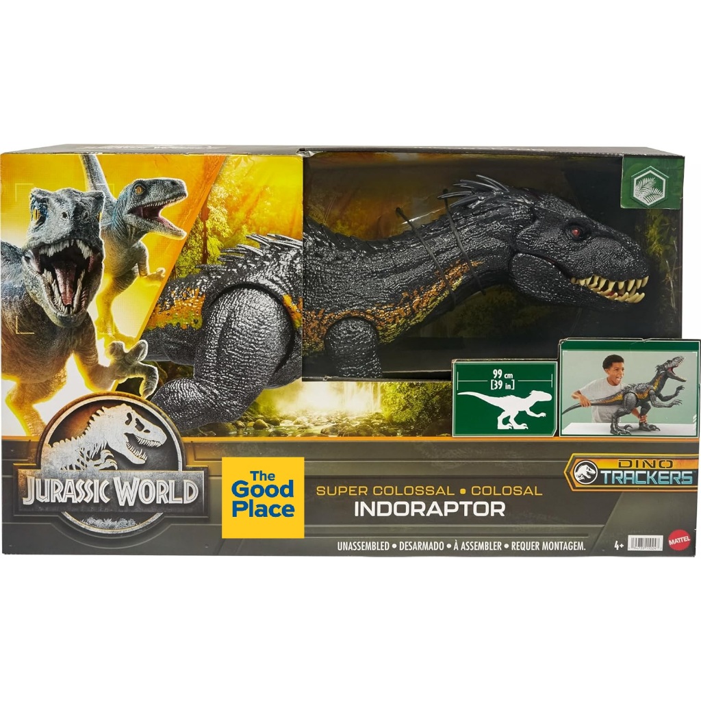MATTEL Jurassic World Fallen Kingdom Super Colossal Indoraptor with ...
