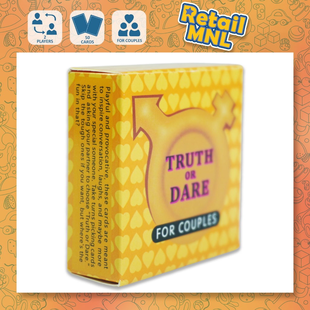 Retailmnl Spicy Nights: Fun and Flirty Truth or Dare Deck for Couples ...