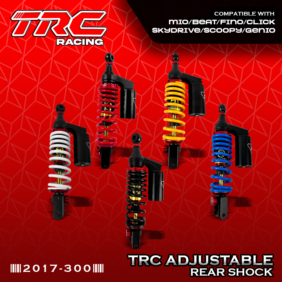 TRC Racing NG-SERIES 300MM REAR SHOCK SUSPENSION FOR MIO/BEAT/FINO/CLICK 2017-300 | Shopee ...