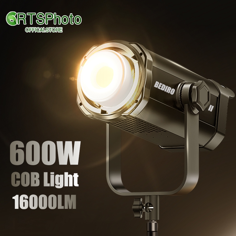 Bediro Professional Studio Light 600W COB lighting for Photography ...