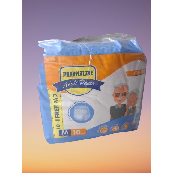 MEDIUM PANTS ADULT 10s PHARMALINE DIAPERS | Shopee Philippines
