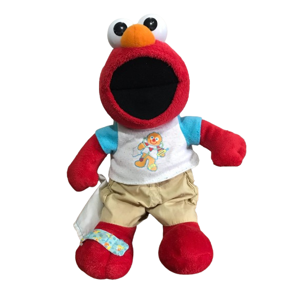 Fisher-Price Sesame Street It's Check up Time Talking Elmo Plushie ...