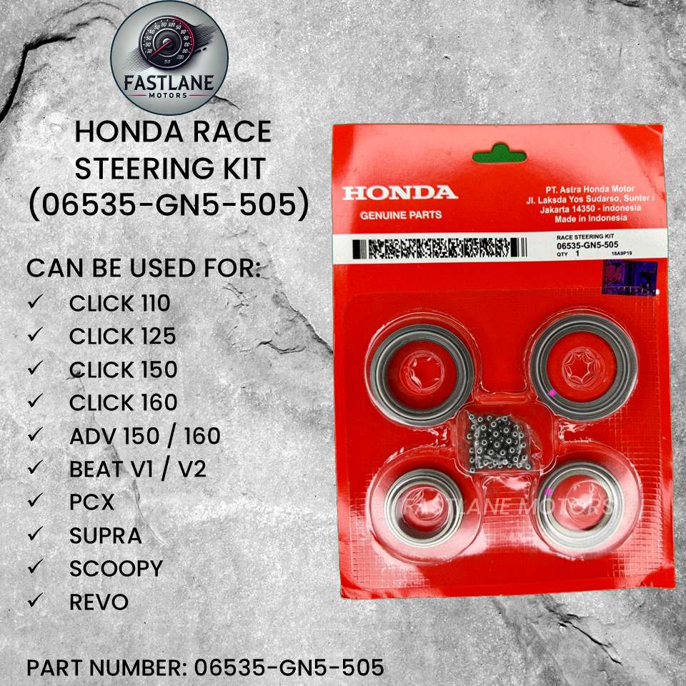 HONDA RACE STEERING KIT (06535-GN5-505) FOR CLICK 125 / 150, ADV / BEAT ...