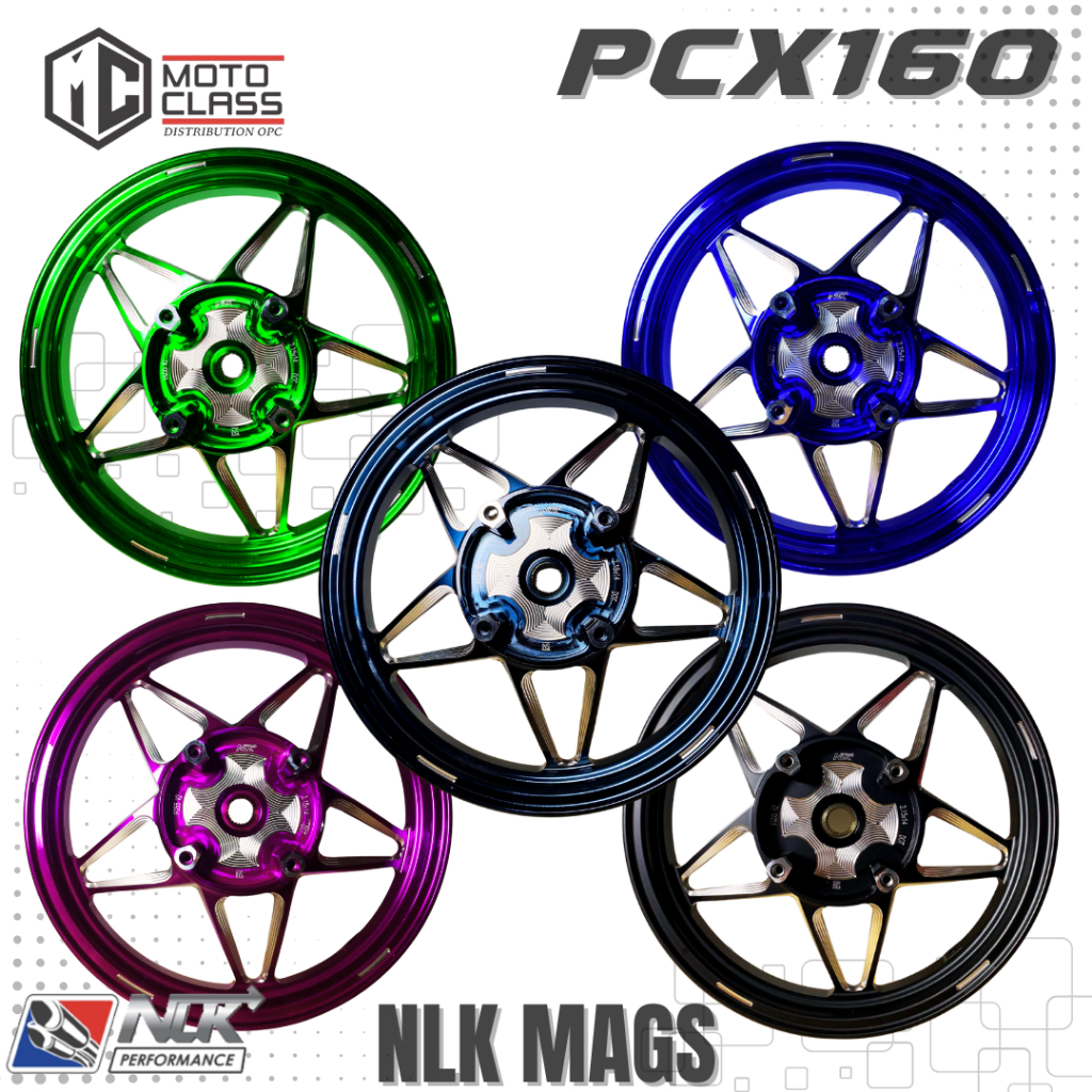 NLK MAGS PEFORMANCE CNC PCX160 FG55 FRONT&REAR BY14 | Shopee Philippines