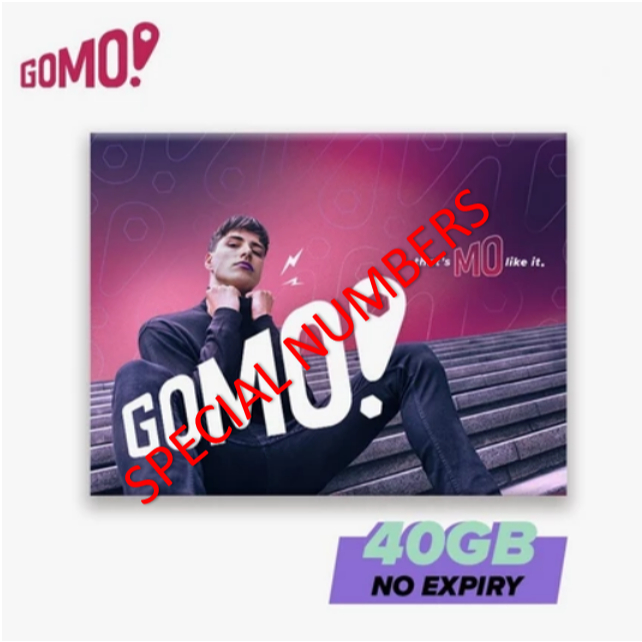 GOMO Sim 40GB No Expiry Special Numbers (Choose your number) | Shopee ...