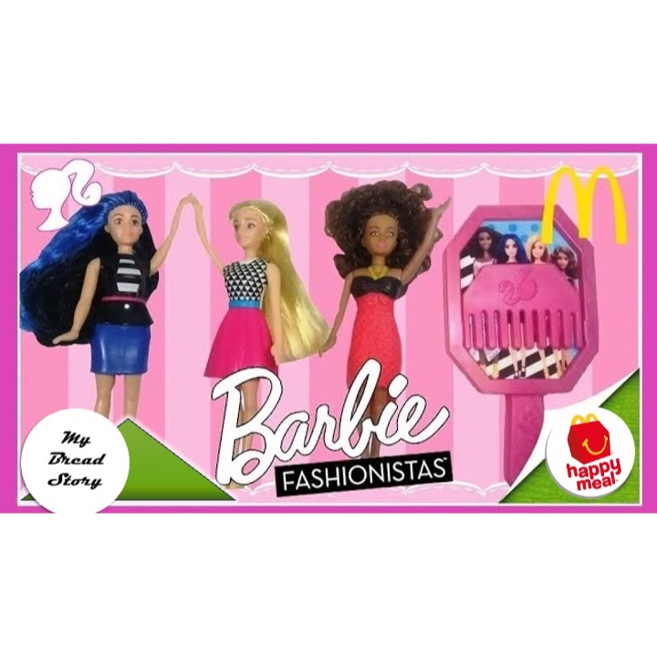 2017 McDo Happy Meal Barbie Fashionista (Sealed) | Shopee Philippines