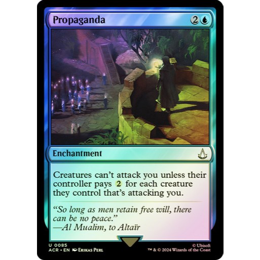 Propaganda MTG - Universes Beyond: Assassin’s Creed (FOIL) | Shopee ...