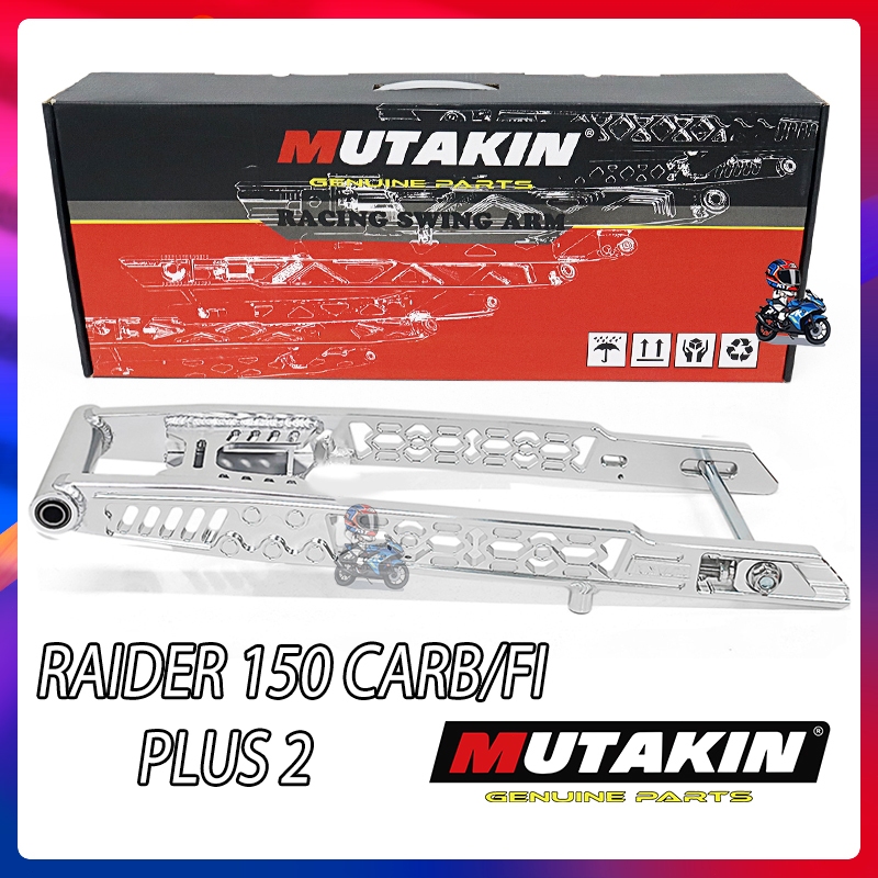 MUTAKIN V6 Full CNC Swing Arm SUZUKI RAIDER 150 CARB/FI Plus 2 | Shopee ...