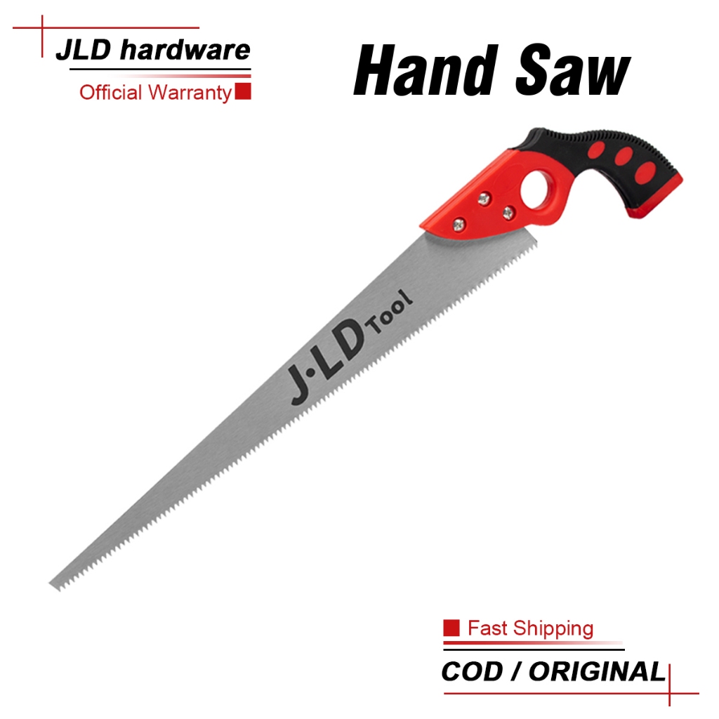 JLD Hand Saw 12"/16" Sharp Steel Blade Rustproof Industrial Crosscut ...