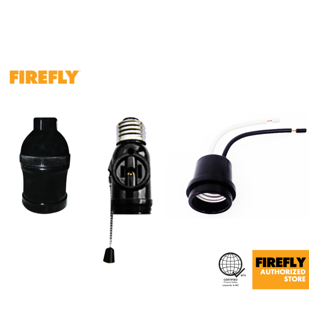 Firefly E27 Sockets - Keyless Socket, Pull Chain Socket or Weatherproof ...