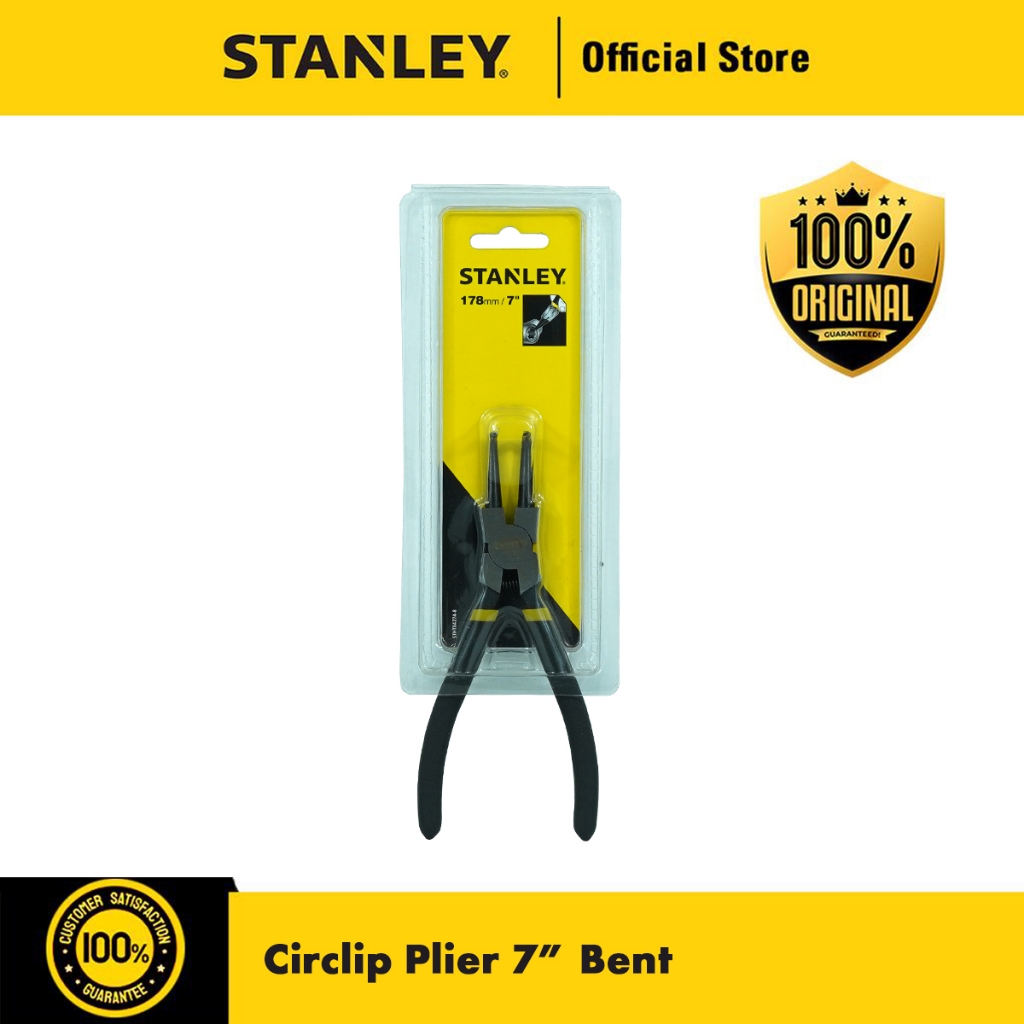 Stanley STHT84274-8 Bent Circlip Plier 7" | Shopee Philippines