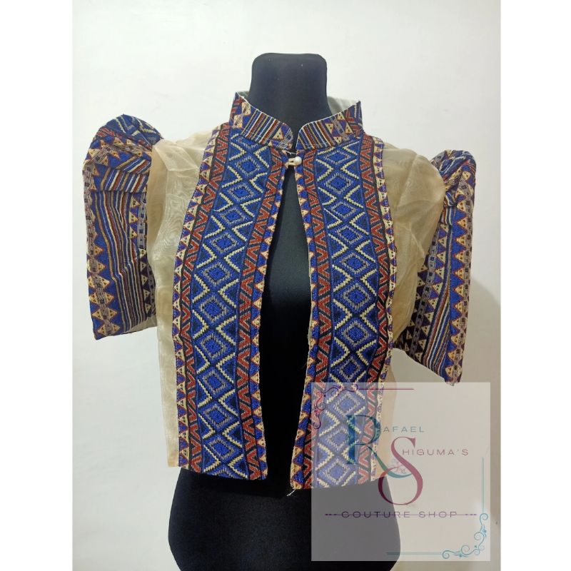 Modern Filipiniana Ethnic Bolero (Design May Vary) | Shopee Philippines